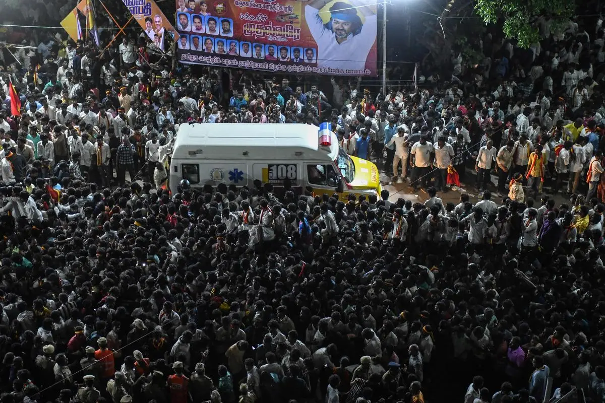 Vijay Karur rally stampede kills 39, safety lapses - Frontline